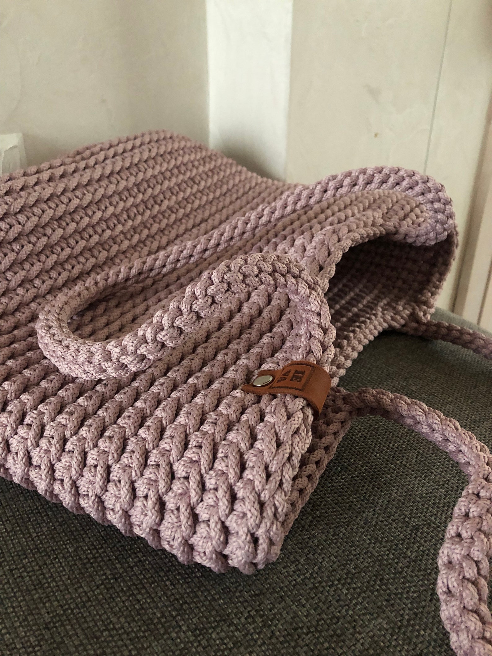 Crochet Tote Bag/handbag Handmade Crochet Tote Bag - Etsy