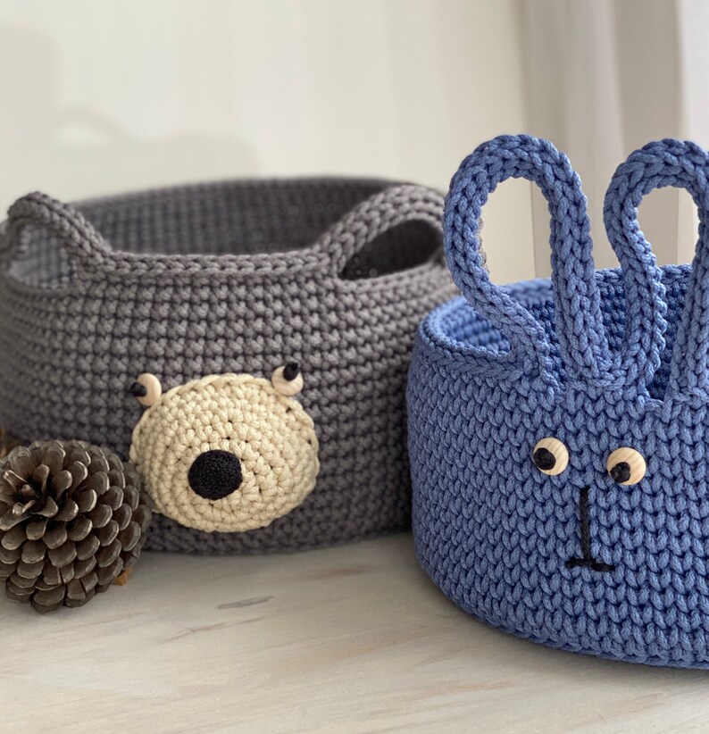 Bear Basket Crochet Bear Basket Animal Basket Nursery Decor Etsy bear-basket-crochet-bear-basket-animal-basket-nursery-decor-etsy