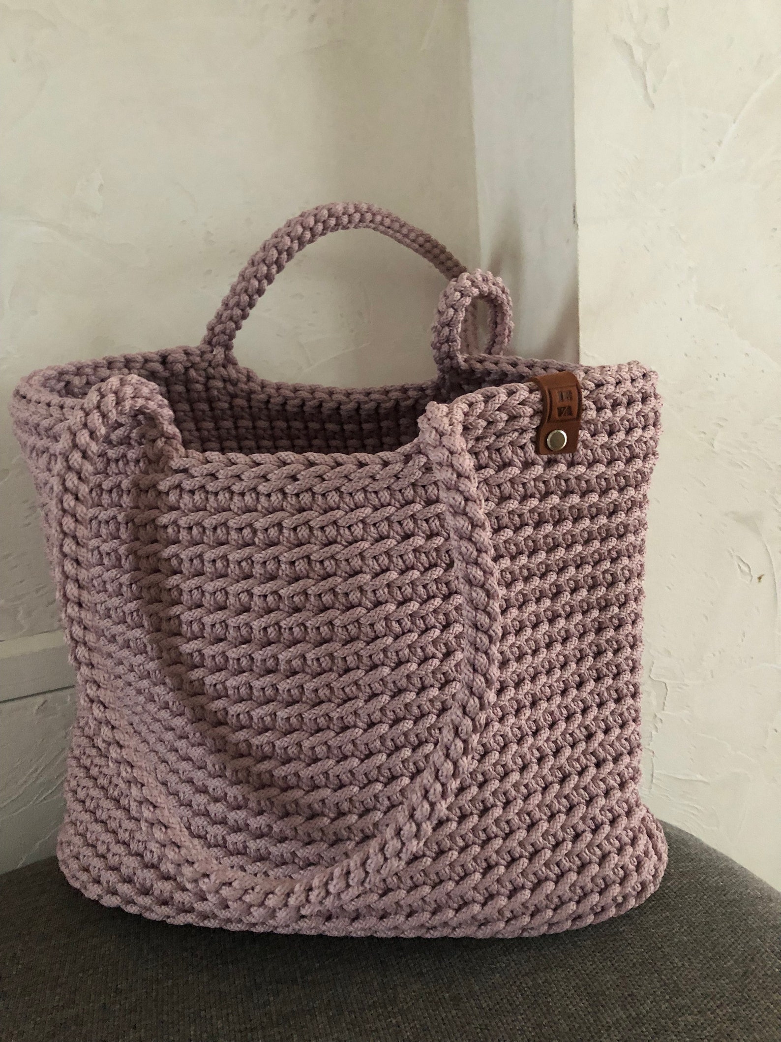Crochet Tote Bag/handbag Handmade Crochet Tote Bag - Etsy
