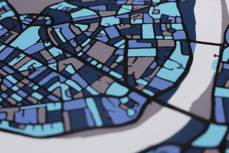 London Art Map Chelsea, Kensington & Westminster Limited Edition ...