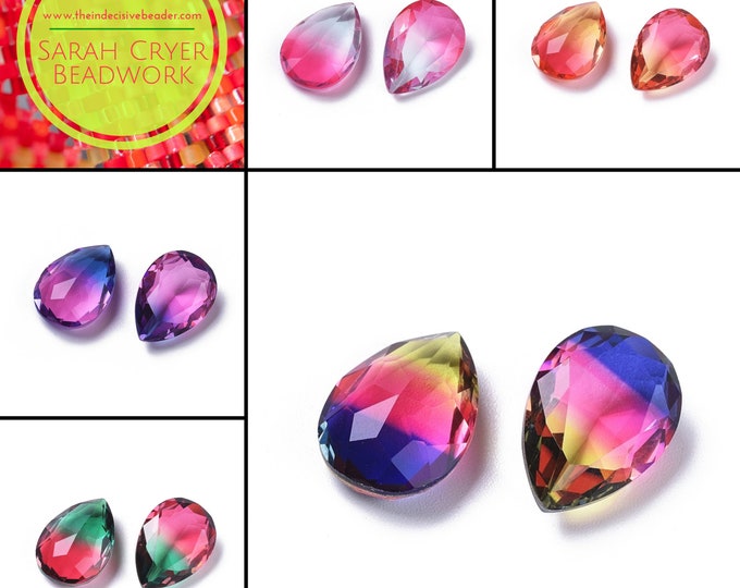 12mm Crystal Chatons, Pairs and Mixed Packs - Etsy