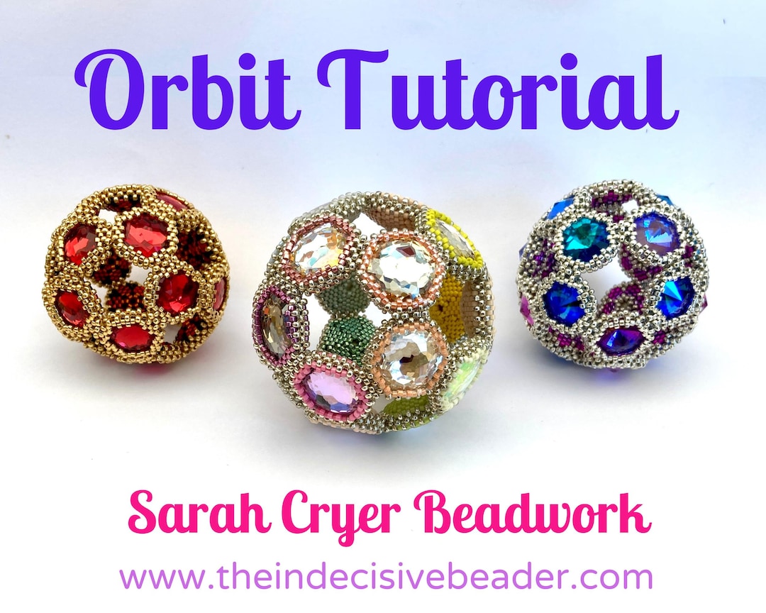 TUTORIAL Orbit Beadwoven Ball INSTANT DOWNLOAD - Etsy