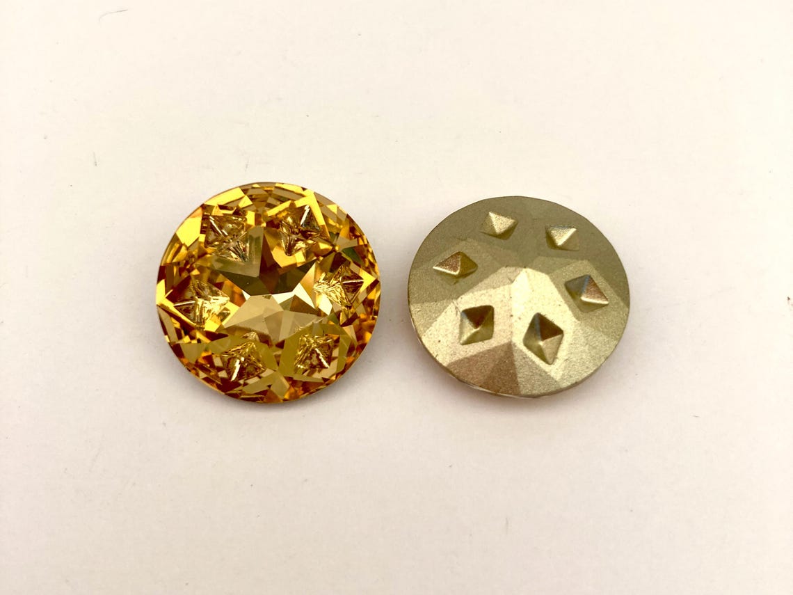 18mm Crystal Chatons, Singles and Mixed Packs - Etsy