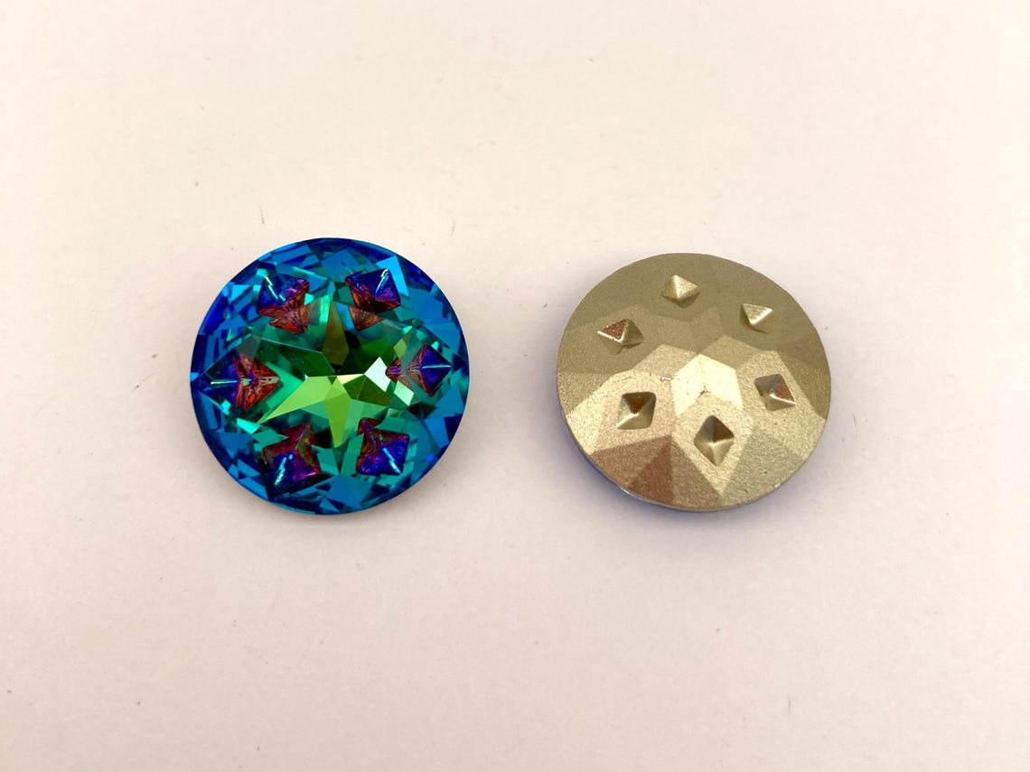 18mm Crystal Chatons, Singles and Mixed Packs - Etsy