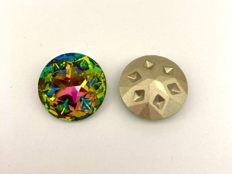 18mm Crystal Chatons, Singles and Mixed Packs - Etsy