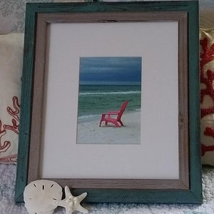 Frame Beach Photo Rustic Beach Frame Coastal Photography - Etsy
