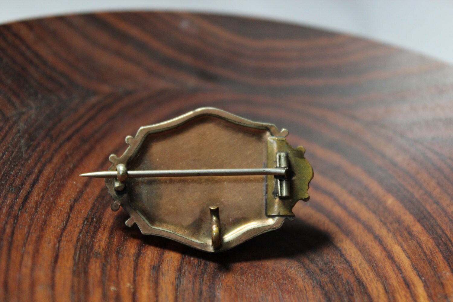 Victorian Gold Filled Pin With Double Ring Motif - Etsy Australia