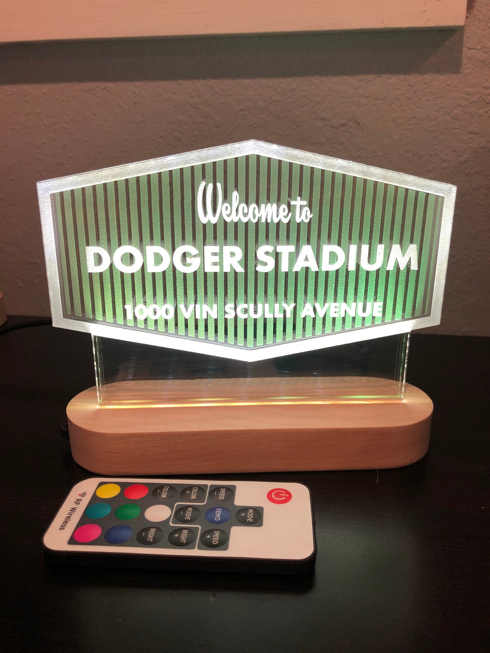 Welcome to Dodger Stadium LED Sign - Etsy Canada