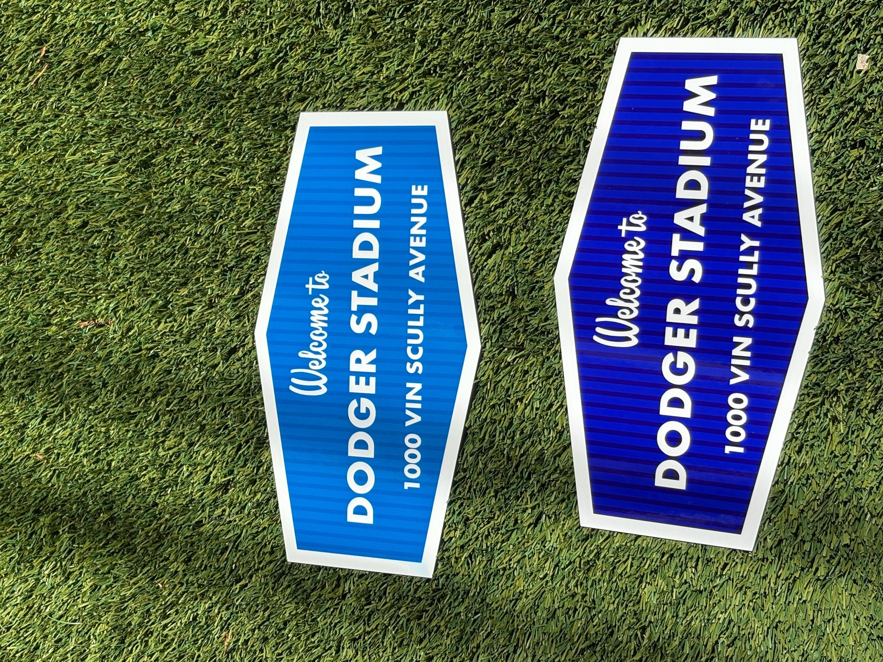Welcome to Dodger Stadium Sign - Etsy