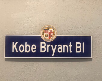 Kobe Bryant Sign | Etsy