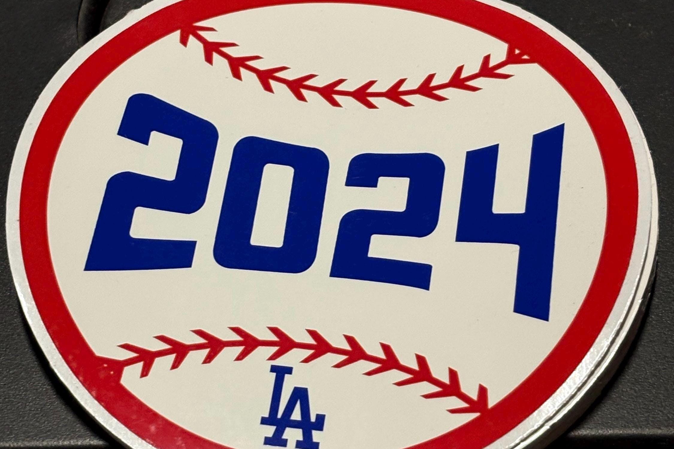 Dodgers Inspired Stadium Pennant Stickers - Etsy
