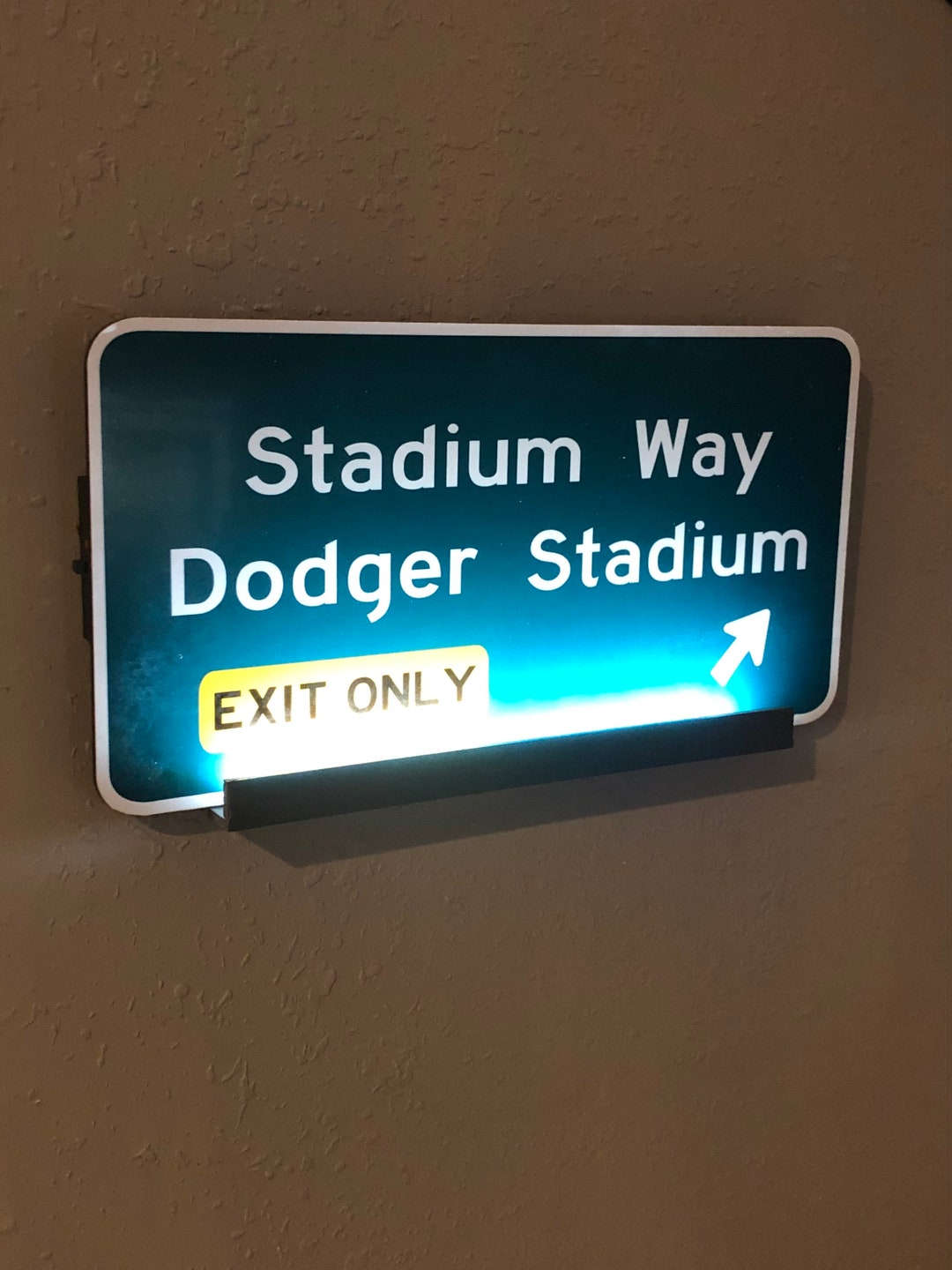 Dodger Stadium Exit Sign - Etsy