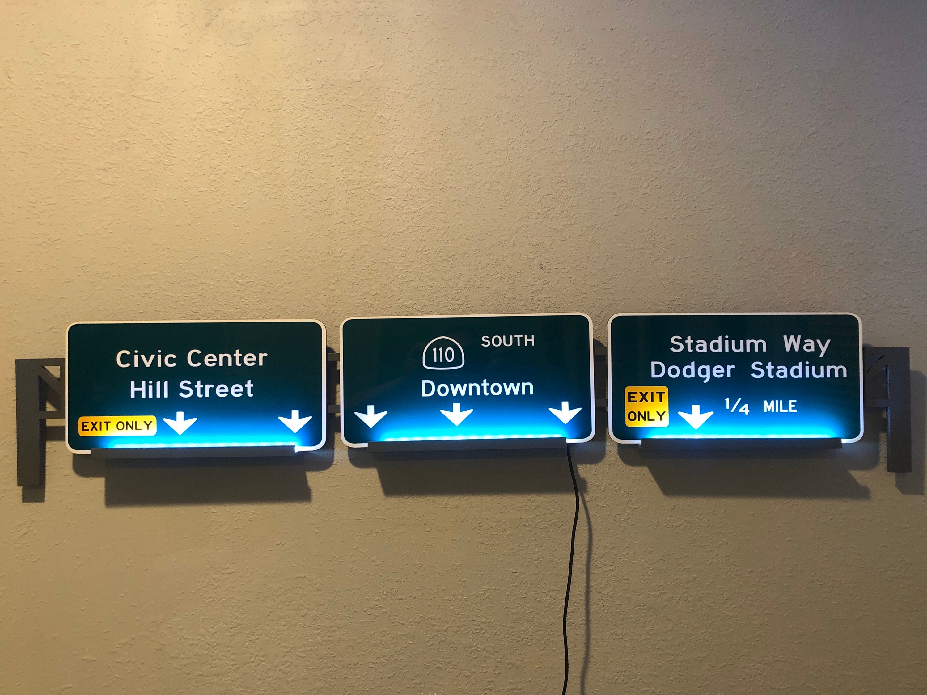 Dodger Stadium Freeway Sign | Etsy