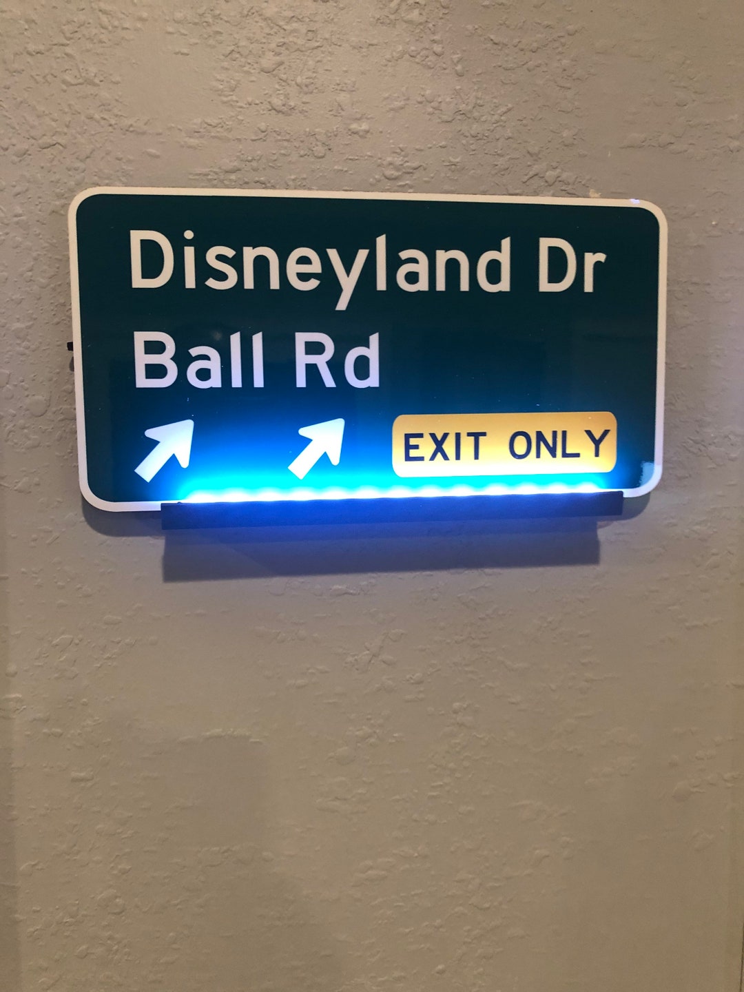 Disneyland Dr Fwy Exit Sign - Etsy