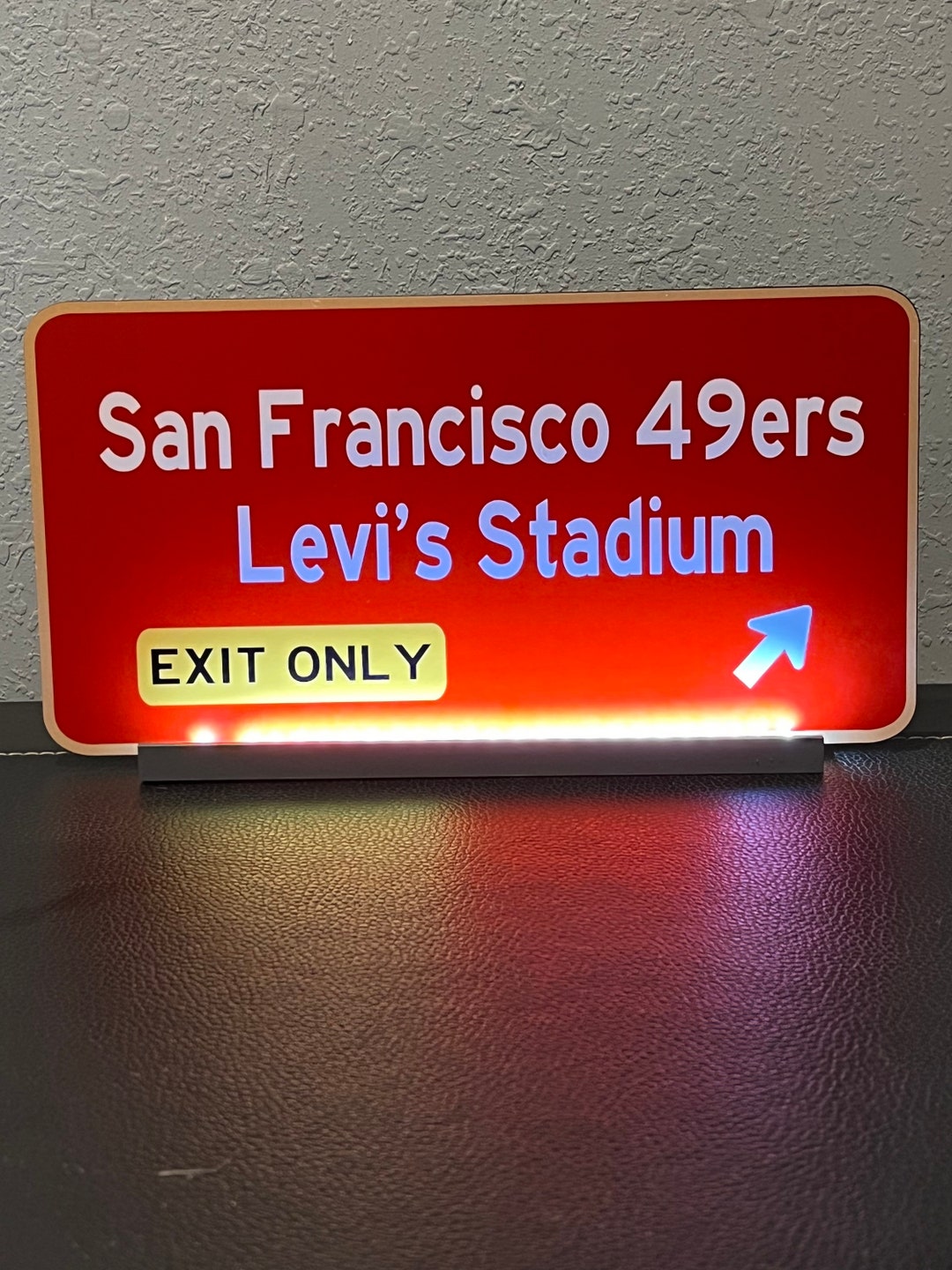 SF 49ers Inspired Fwy Sign - Etsy