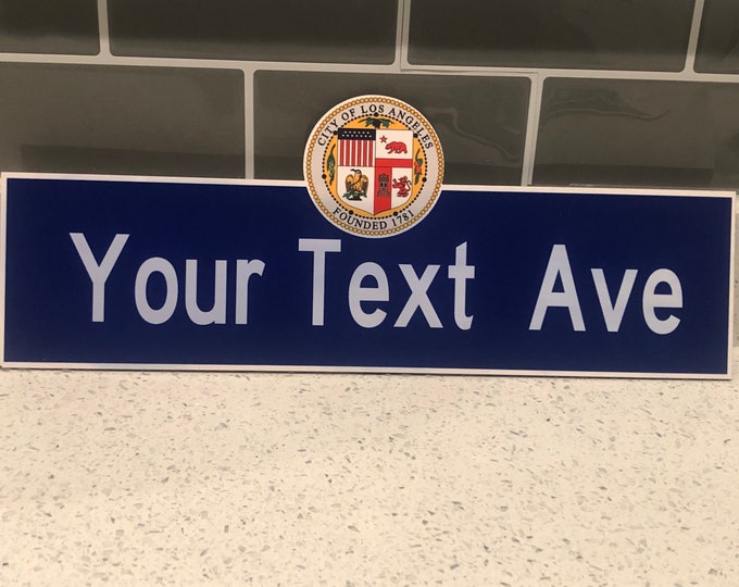Los Angeles Sticker - Etsy