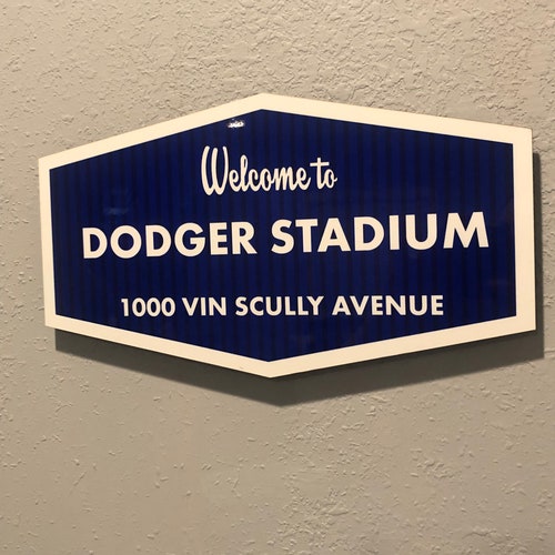 Dodger Stadium Freeway Sign - Etsy