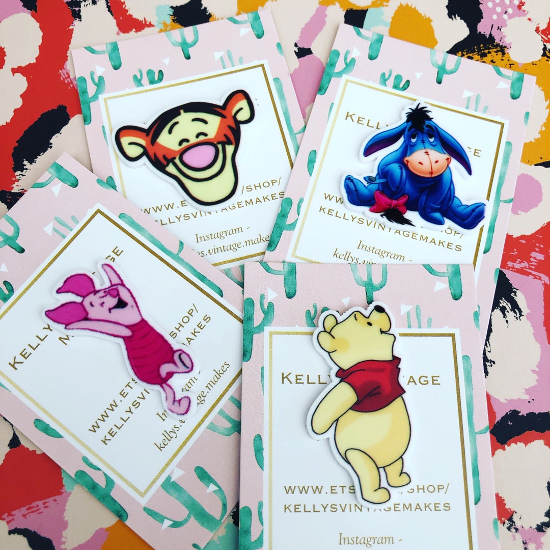 PIN Winnie, Tigger, Piglet, Eeyore Pins - Etsy