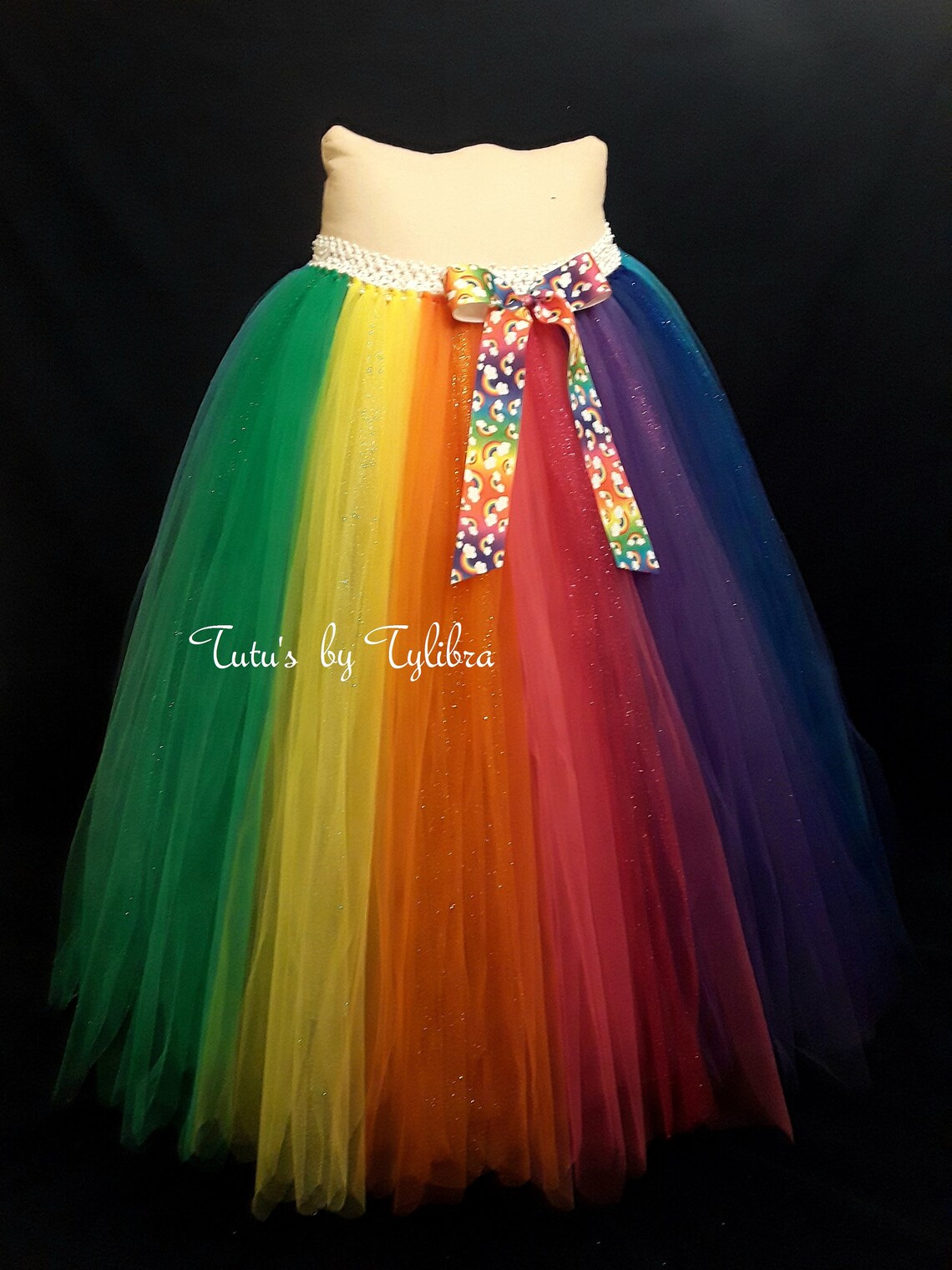 ADULT Rainbow Tutu Skirt Rainbow Costume Rainbow Pride Tutu | Etsy