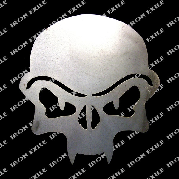 Rat Rod Skull Stencil - Etsy