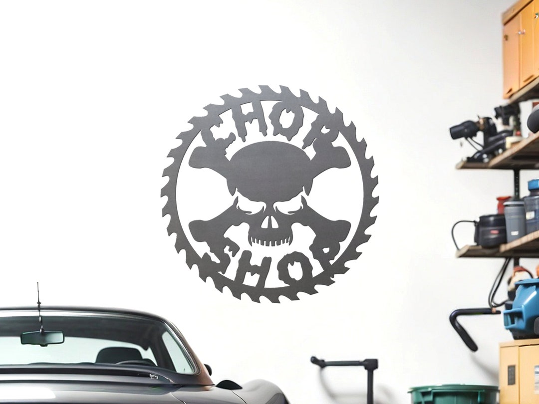 Chop Shop Garage Sign One of a Kind - Etsy