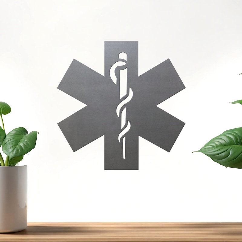 Metal Star of Life Sign - Etsy