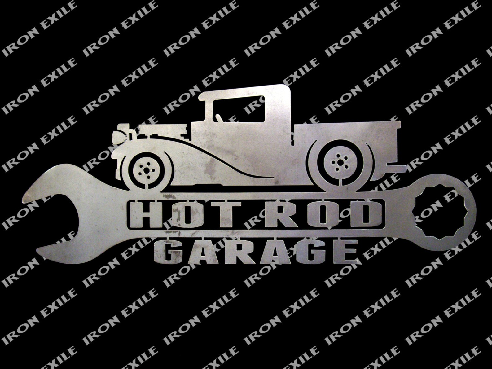 Hot Rod Truck Garage Metal Wall Art Sign Street Rat Rod Speed | Etsy