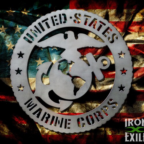 USMC Sign | Etsy