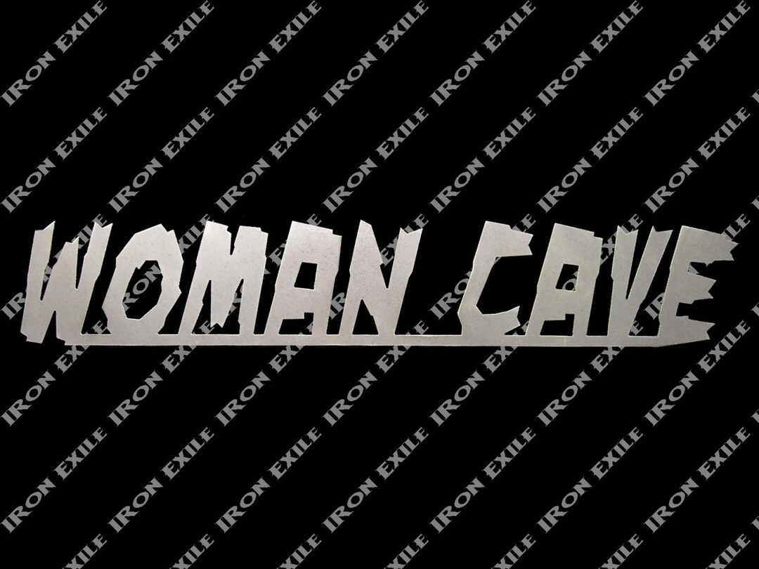 Woman Cave Metal Sign - Etsy