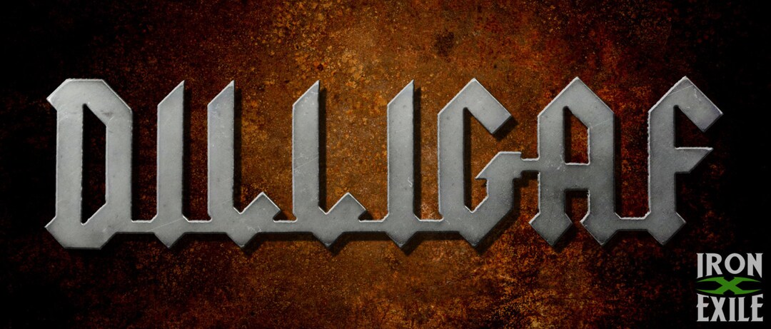 DILLIGAF Sign - Etsy