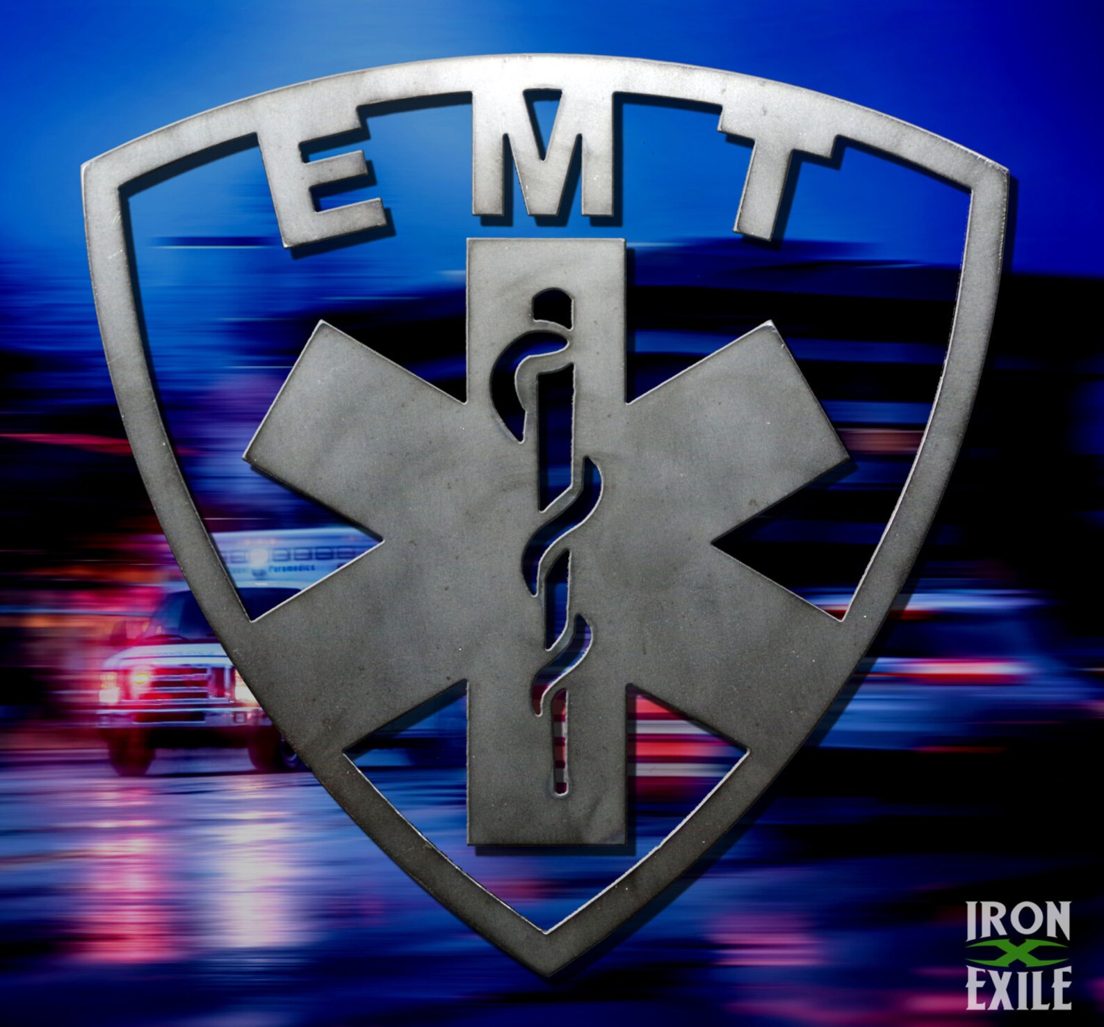 EMT Metal Sign | Etsy