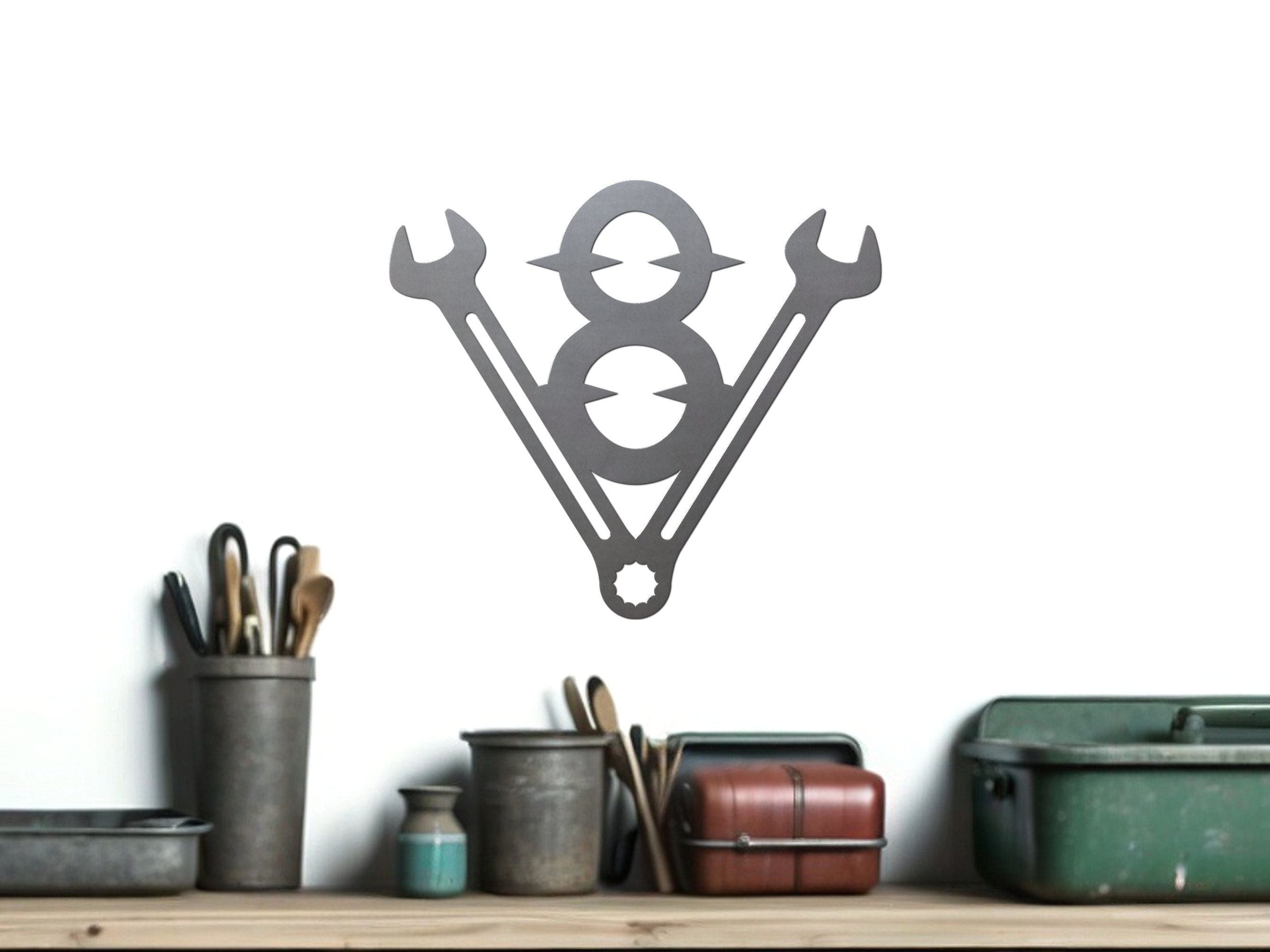 Small V8 Badge - Etsy