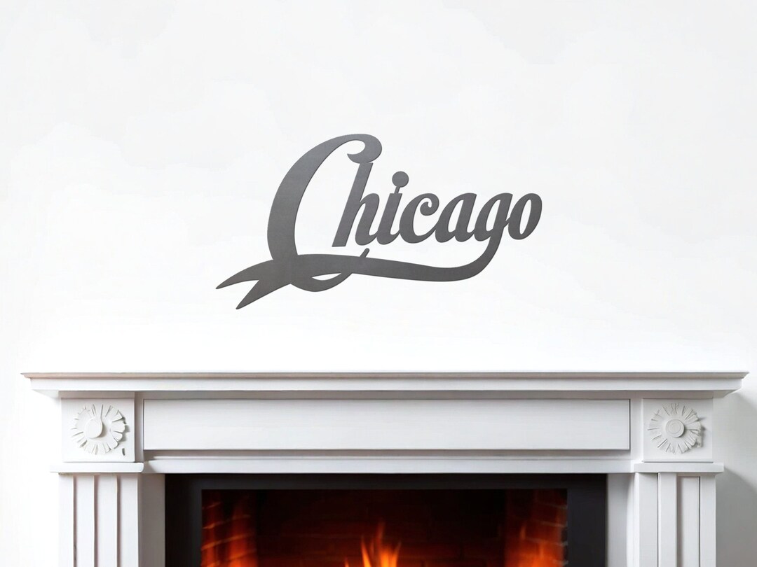 CHICAGO VINTAGE SCRIPT - Etsy