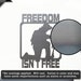 Freedom Isn't Free Metal Wall Sign - Etsy