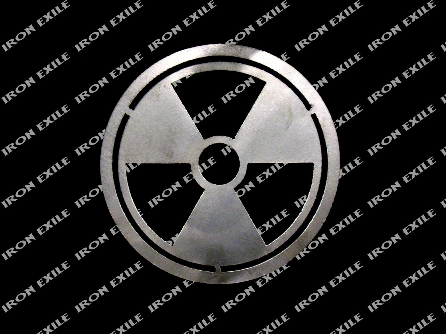 Radioactive Metal Emblem Badge Sign Zombie Apocalypse Prepper | Etsy