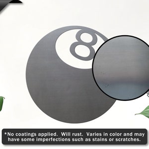 Metal 8 Ball Cut Out - Etsy