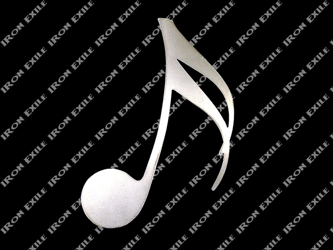Sixteenth Note Semiquaver Metal Music Wall Art Home Decor - Etsy