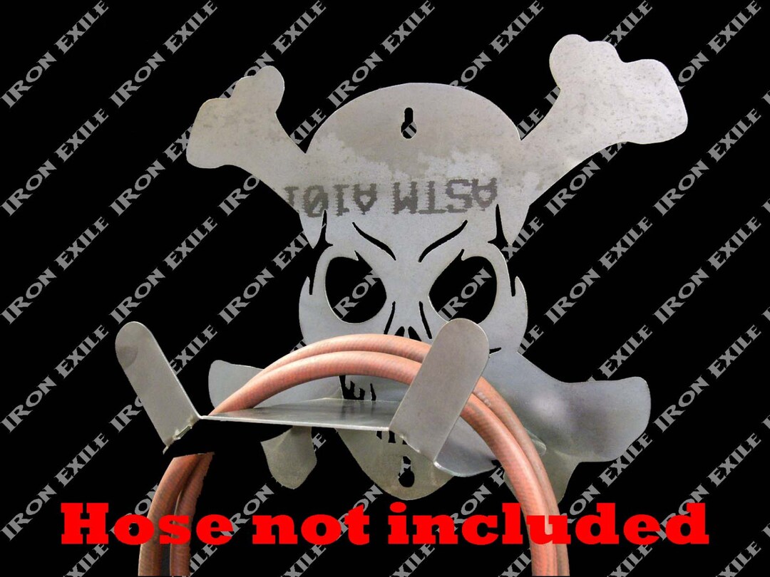 Skull & Cross Bones Garden Hose Air Hose or Extension Cord - Etsy