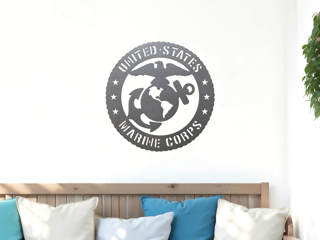USMC Sign - Etsy