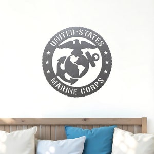 USMC Sign - Etsy