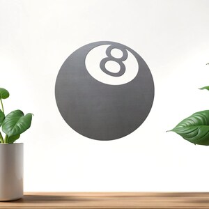 Metal 8 Ball Cut Out - Etsy