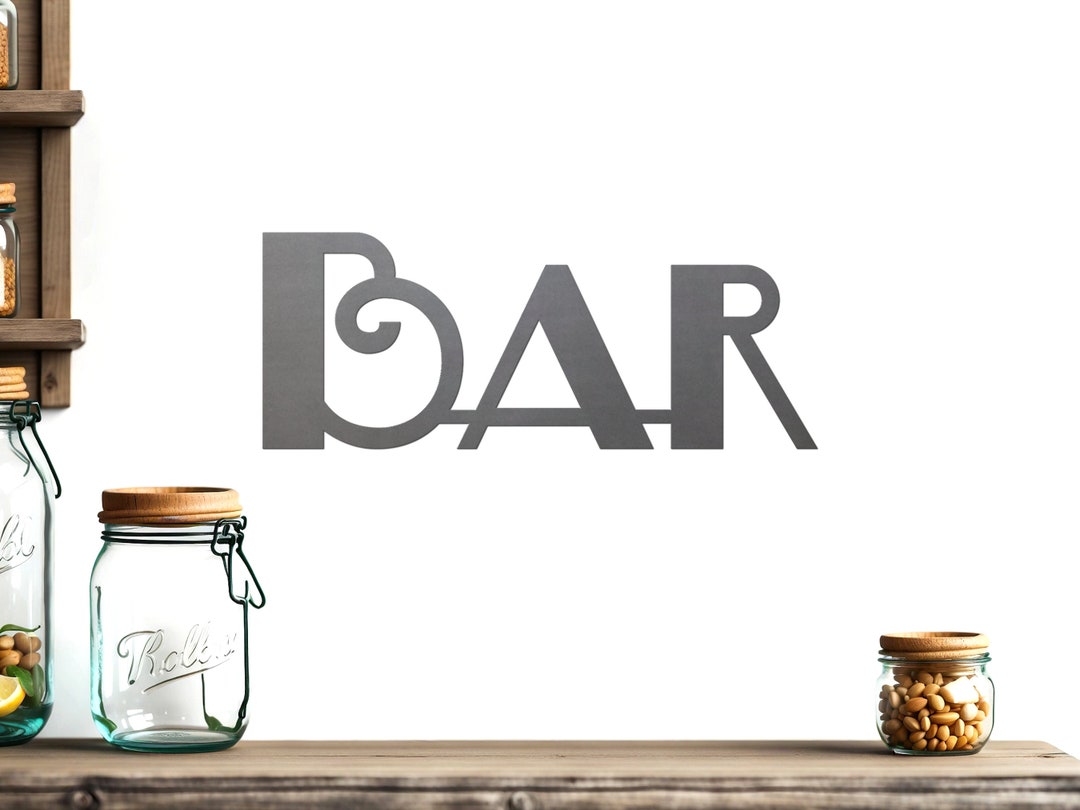 Bar Sign - Etsy