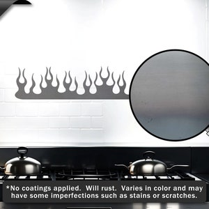 24" Metal Flame for Hot Rod Rat Rod Street Rod Chopper Bobber ...