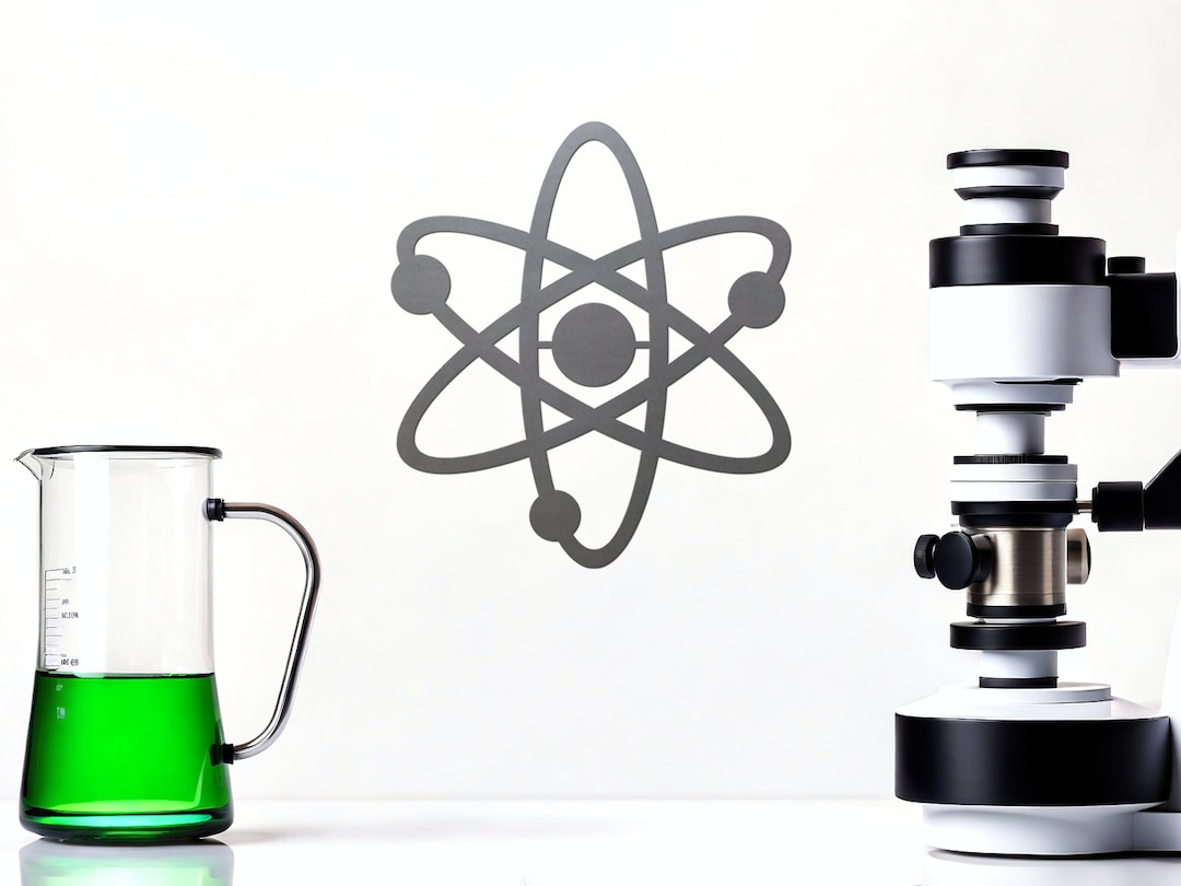 Atom Atomic Metal Symbol Emblem Badge Rat Rod Metal Wall Art Sign ...