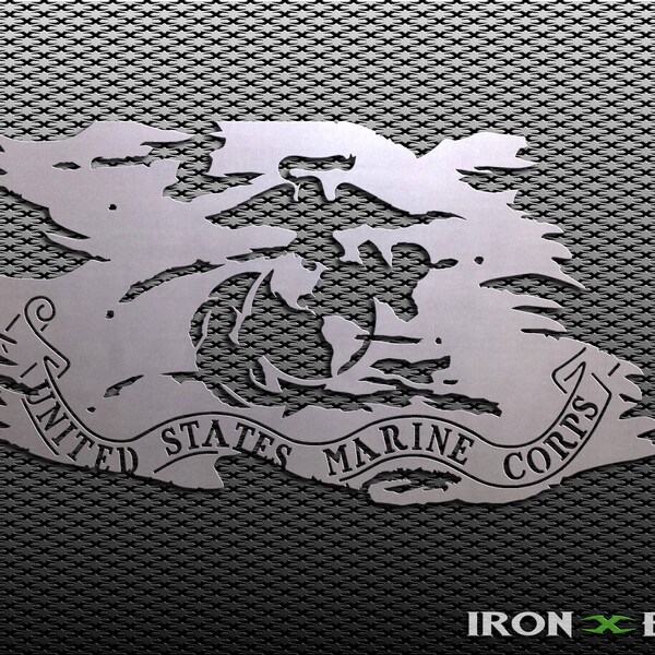 Usmc Tin Signs - Etsy