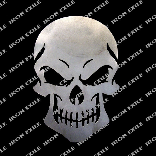 Rat Rod Skull Stencil - Etsy