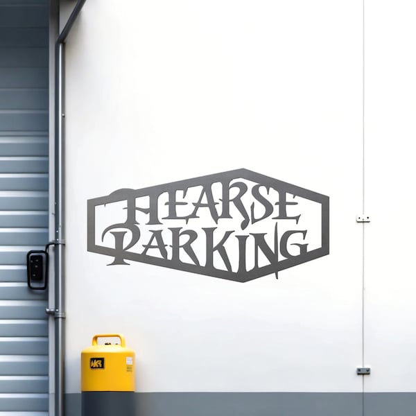 Hearse Sign - Etsy