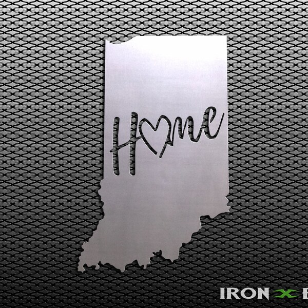 Indiana Home Sign - Etsy