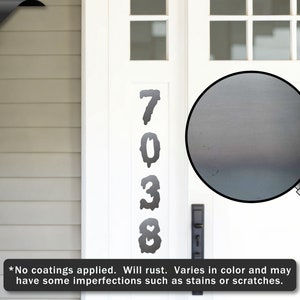 Creepy Dripping Metal Number or Letter Font - Etsy