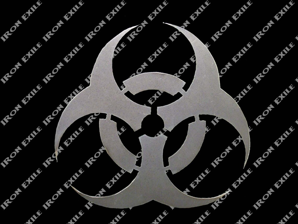 Biohazard Metal Emblem 6 - Etsy